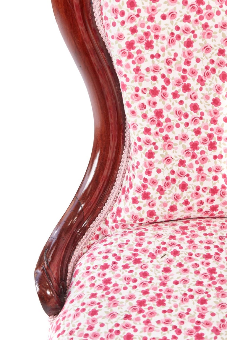 Antique Victorian 19th Century Mahogany Ladies Chair at 1stDibs ...