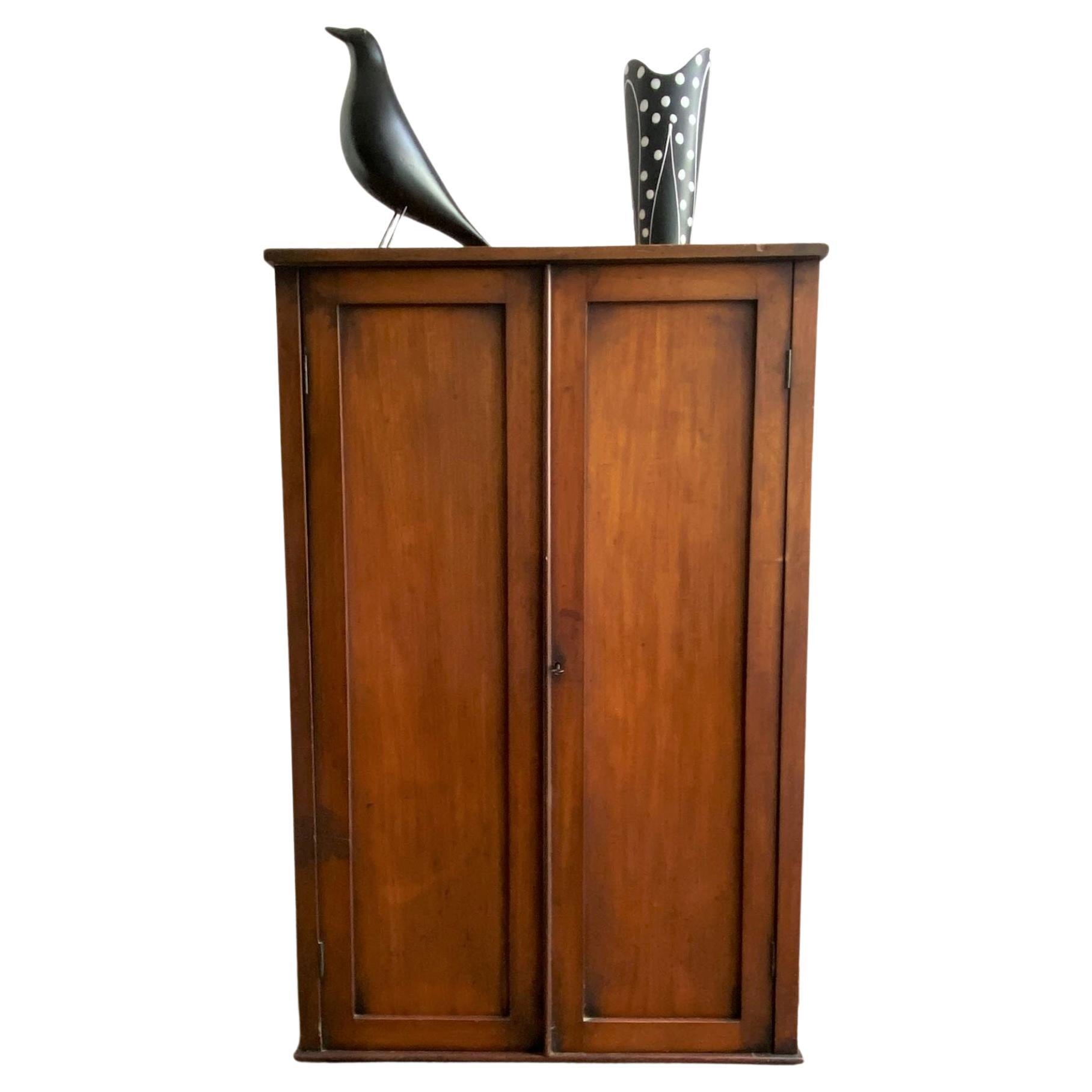 Antique Mounted Whatnot Cabinet, English, Walnut, Display Cupboard ...