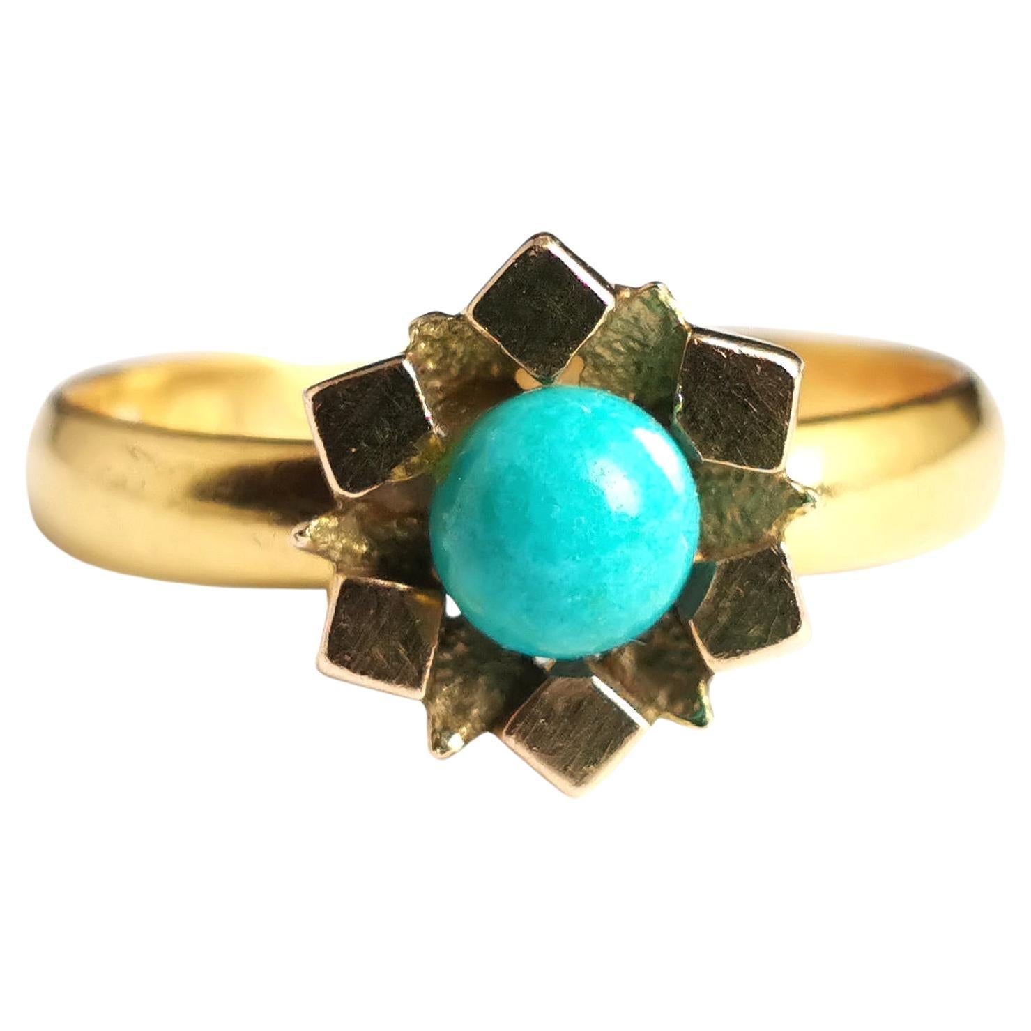 ANTIQUE GOLD and DIAMOND RING For Sale at 1stDibs