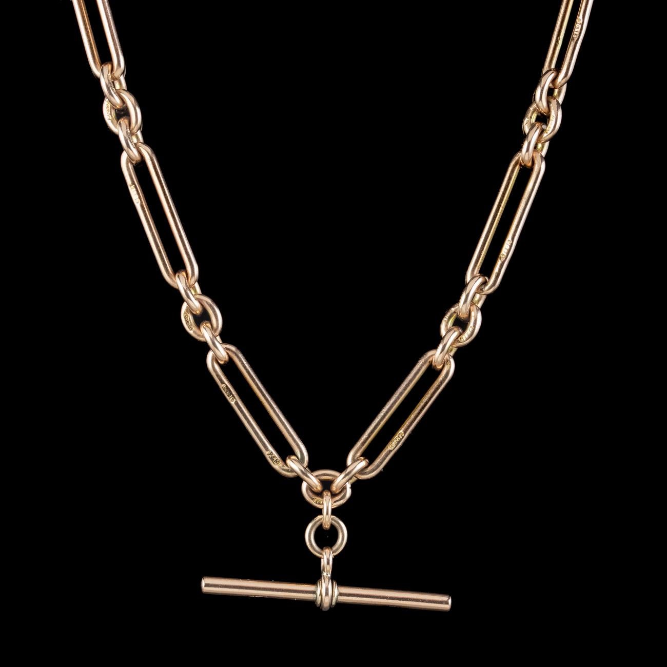 Antique Victorian 9ct Gold Albert Chain For Sale at 1stDibs | antique ...