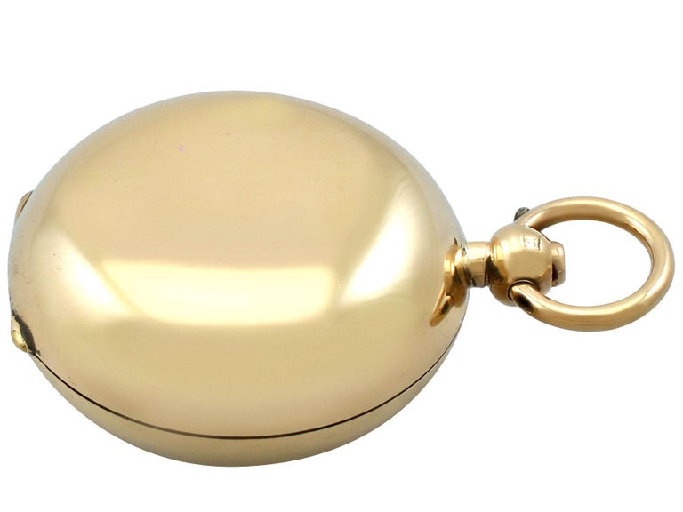 Antique Victorian 9k Yellow Gold Sovereign Case by Alfred Wigley For ...