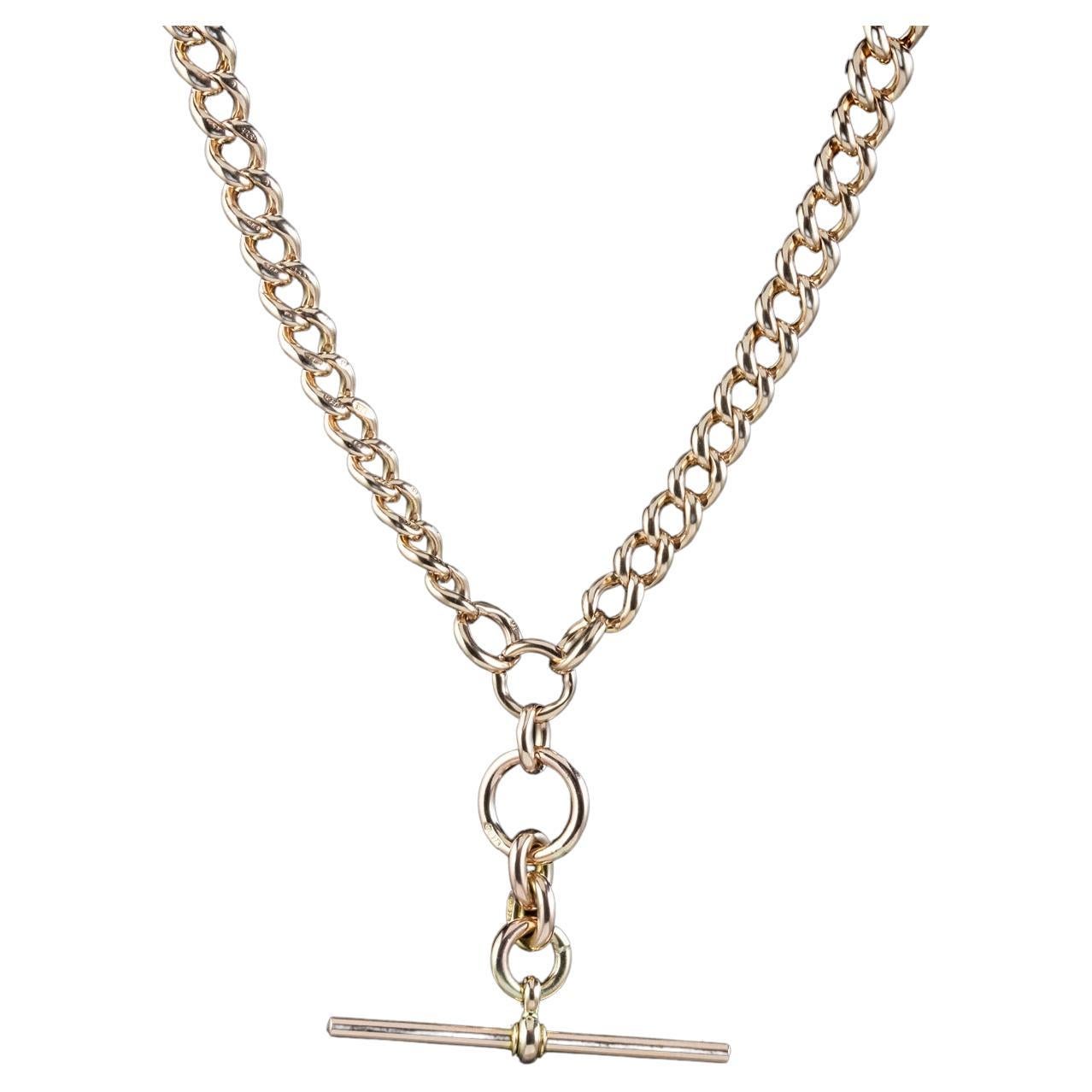 Antique Yellow Gold Albert Watch Chain 1891 at 1stDibs | antique albert ...