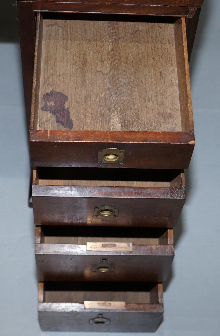 Antique Victorian Apprentice Workers Desk with Open Flap Top Lovely ...