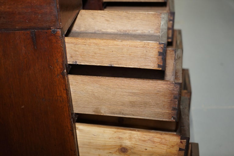 Antique Victorian Apprentice Workers Desk with Open Flap Top Lovely ...