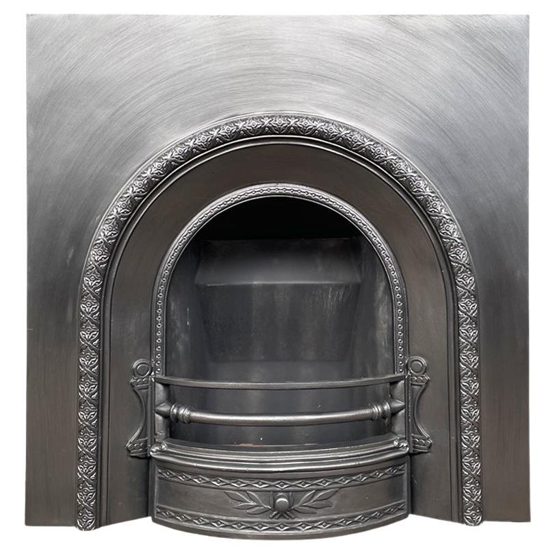 Polished Cast and Wrought Iron Victorian Fireplace, Steampunk Look at ...