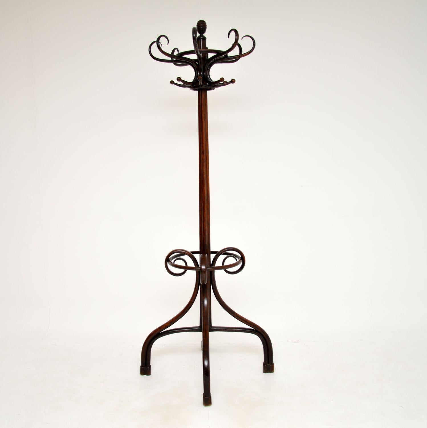 Antique Victorian Bentwood Hat Stand / Coat Rack For Sale at 1stDibs
