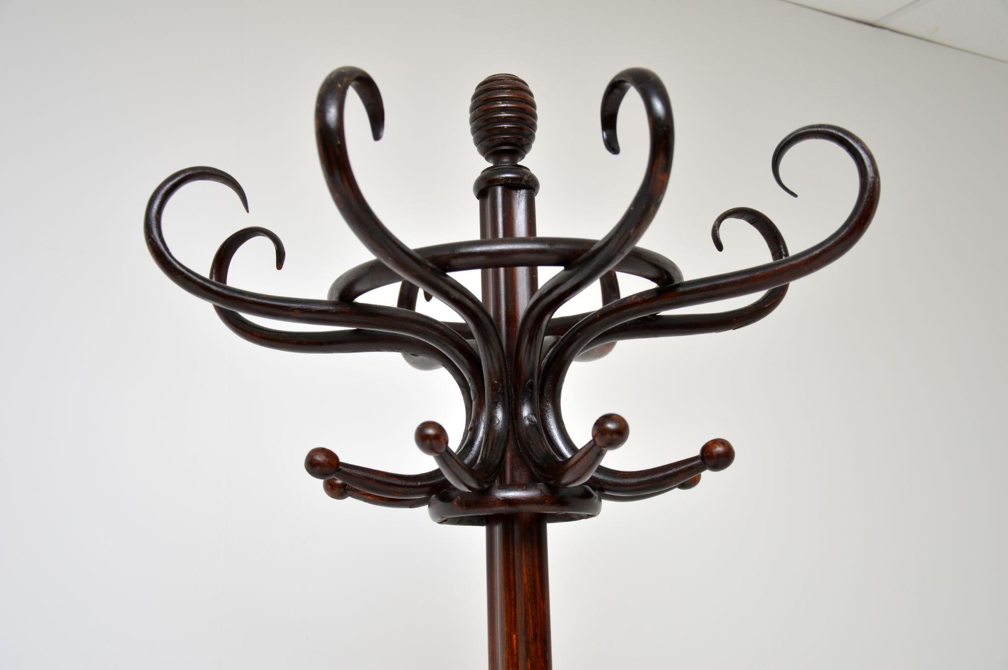Antique Victorian Bentwood Hat Stand / Coat Rack For Sale at 1stDibs