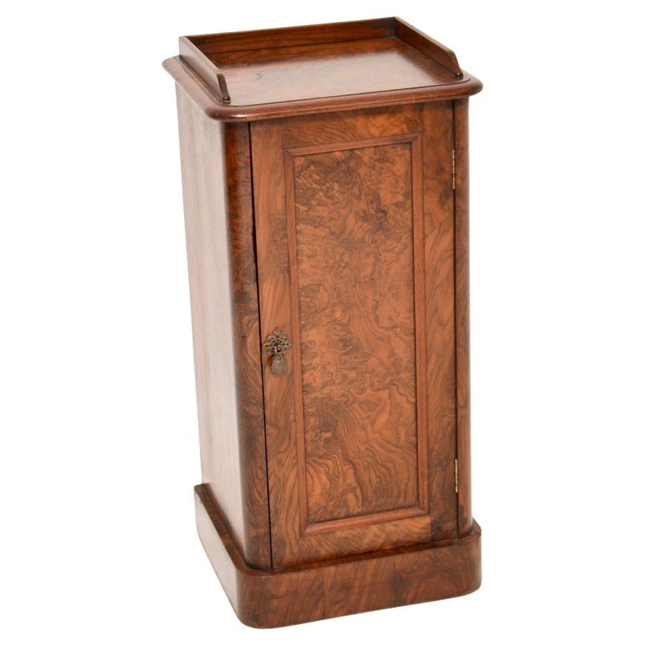 Victorian Mahogany Bedside Cabinet For Sale at 1stDibs