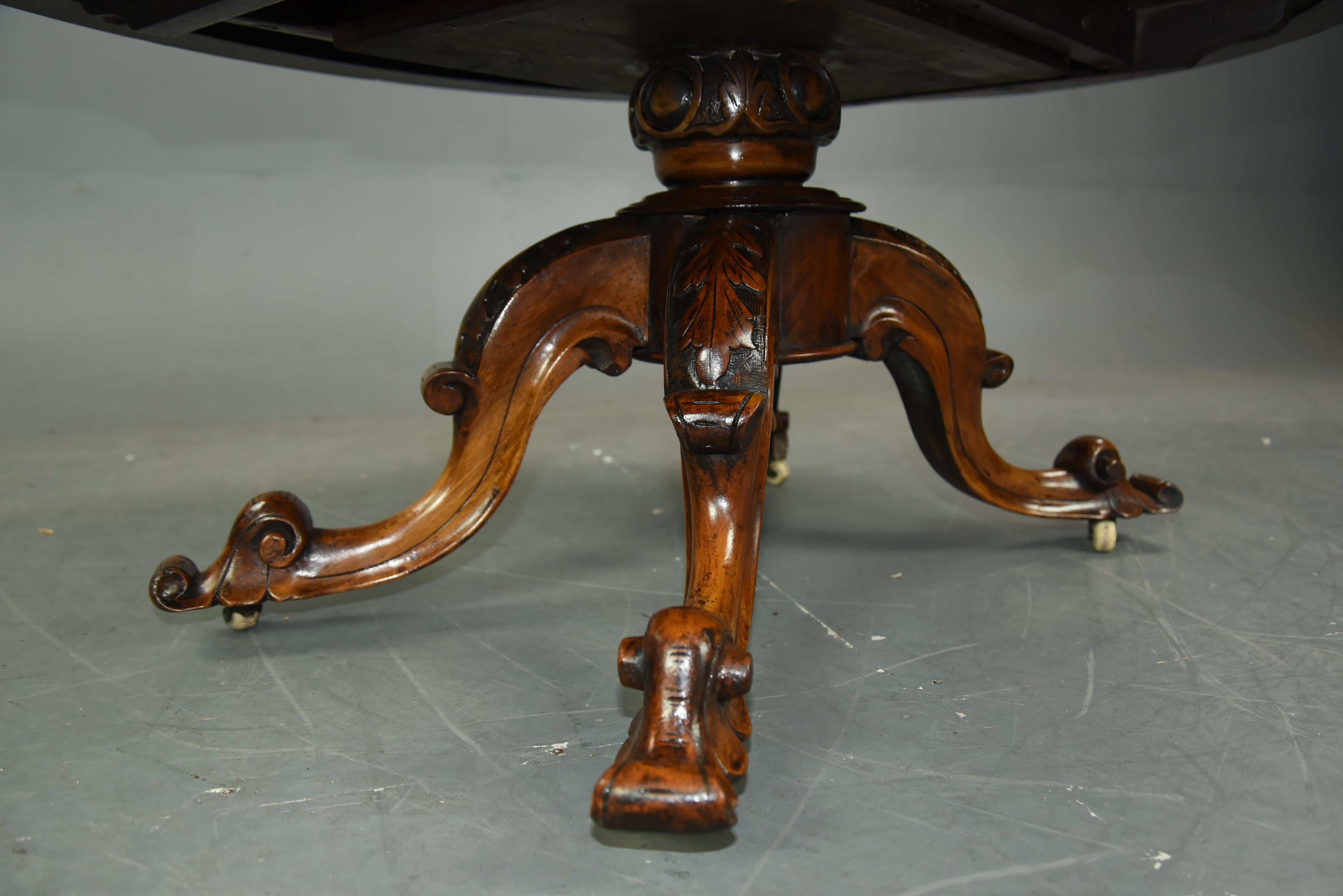 Antique Victorian Burr Walnut Coffee Table, Circa 1870 at 1stDibs