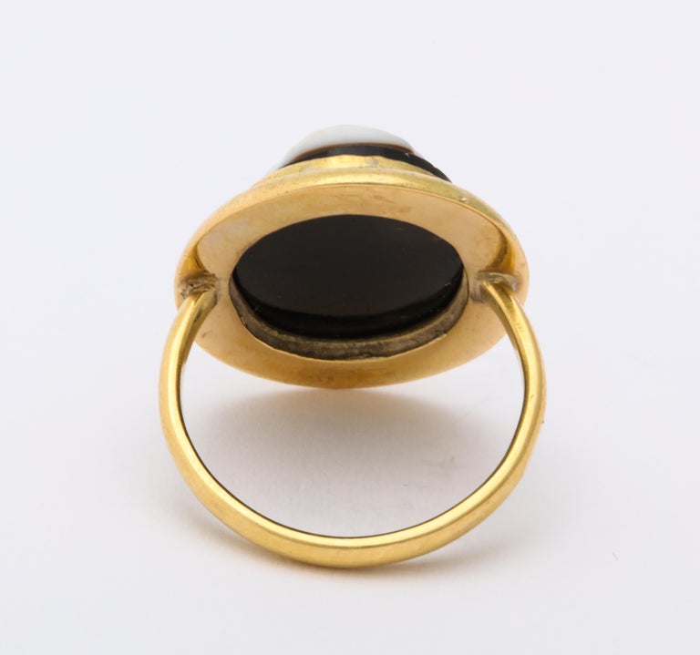 Antique Victorian Cameo Ring of William Shakespeare at 1stDibs