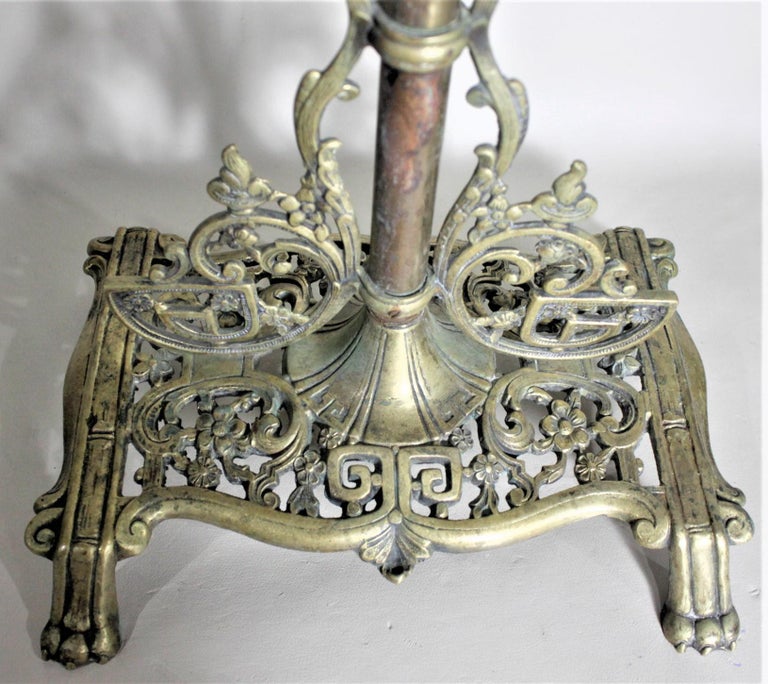 Antique Victorian Solid Cast Brass Fish Bowl, Aquarium or Terrarium ...