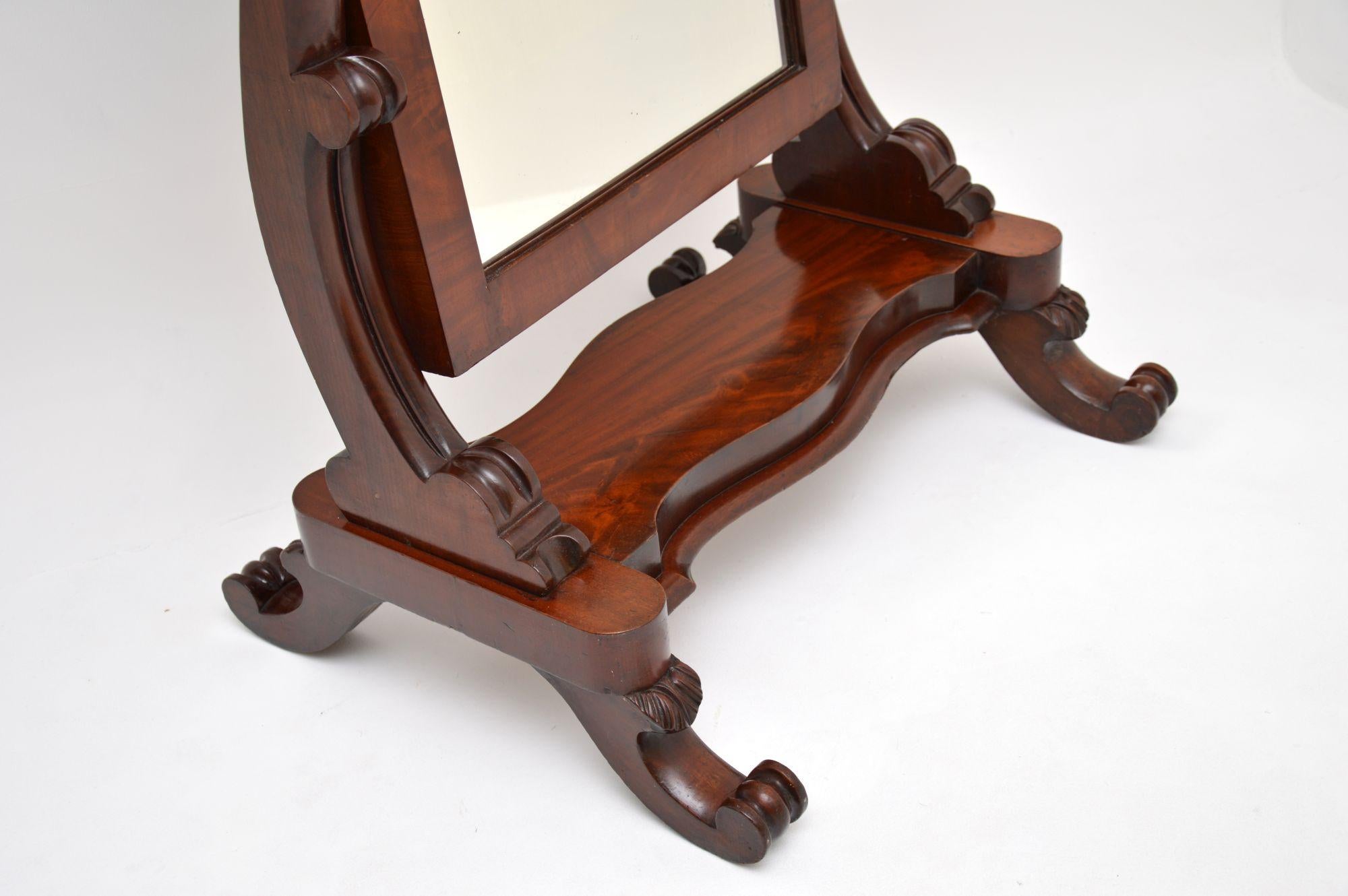Antique Victorian Cheval Mirror For Sale at 1stDibs | cheval mirror for ...