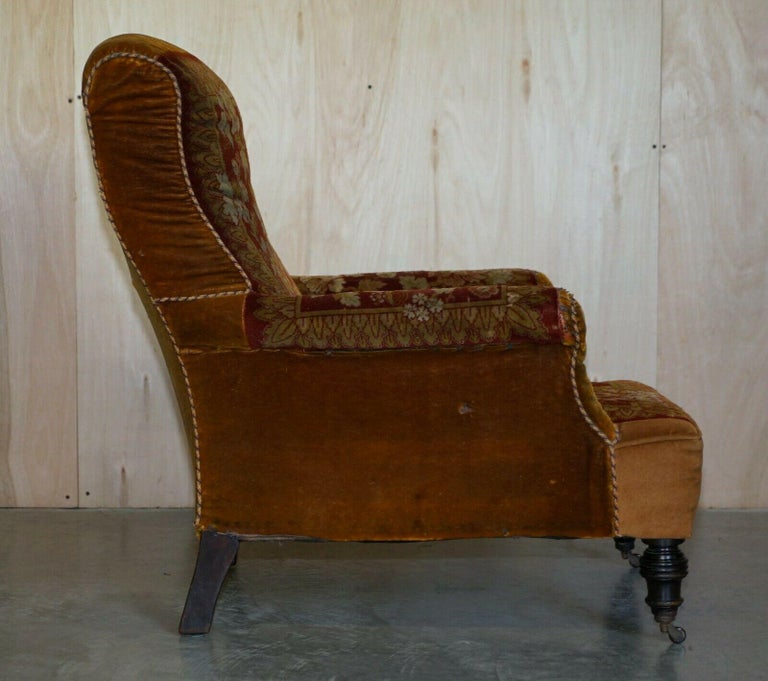 ANTIQUE VICTORIAN CiRCA 1880 HOWARD STYLE TURKEY WORK CARPET KILIM RUG ...