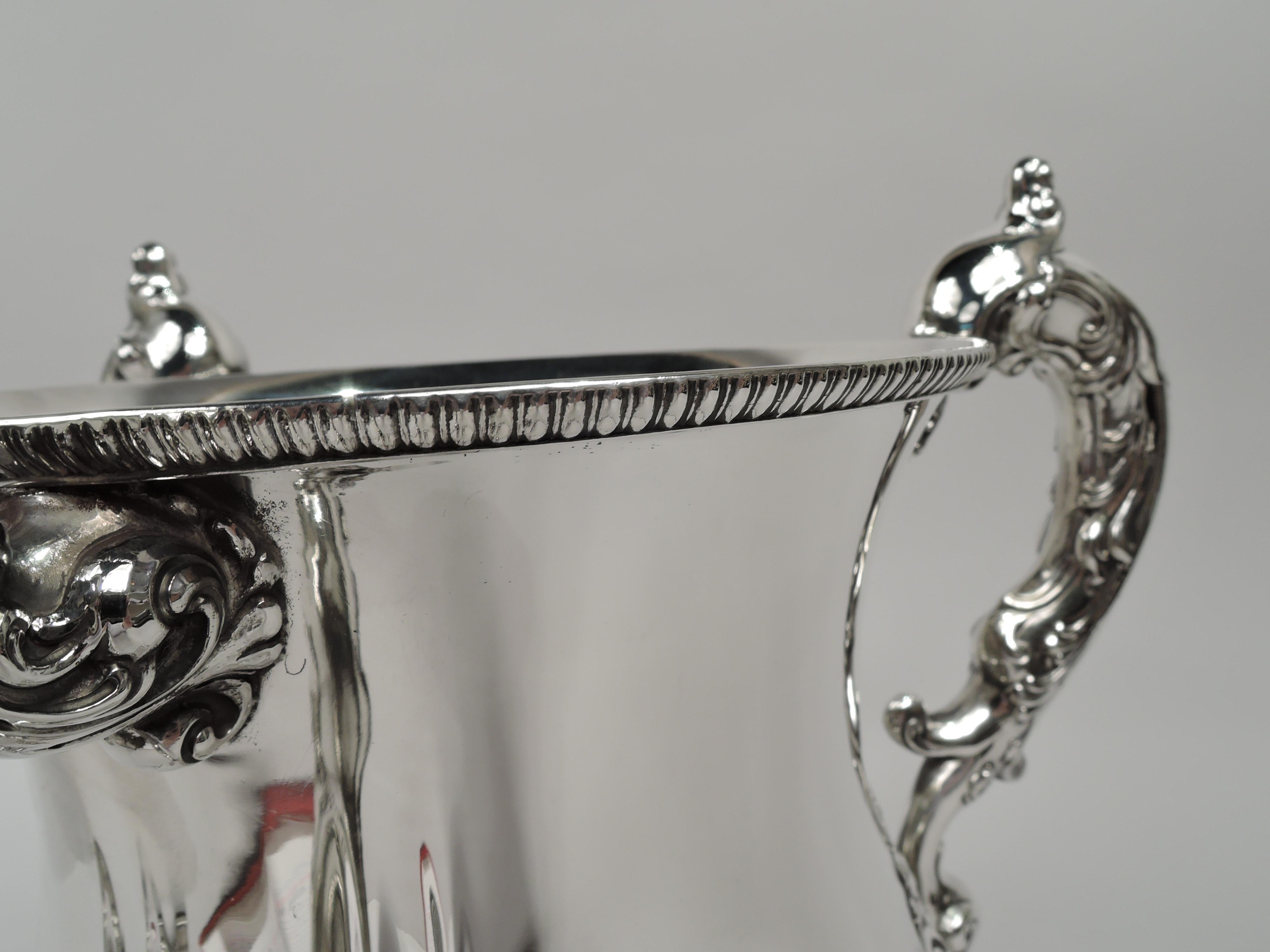 Antique Victorian Classical Sterling Silver Loving Cup Trophy For Sale ...
