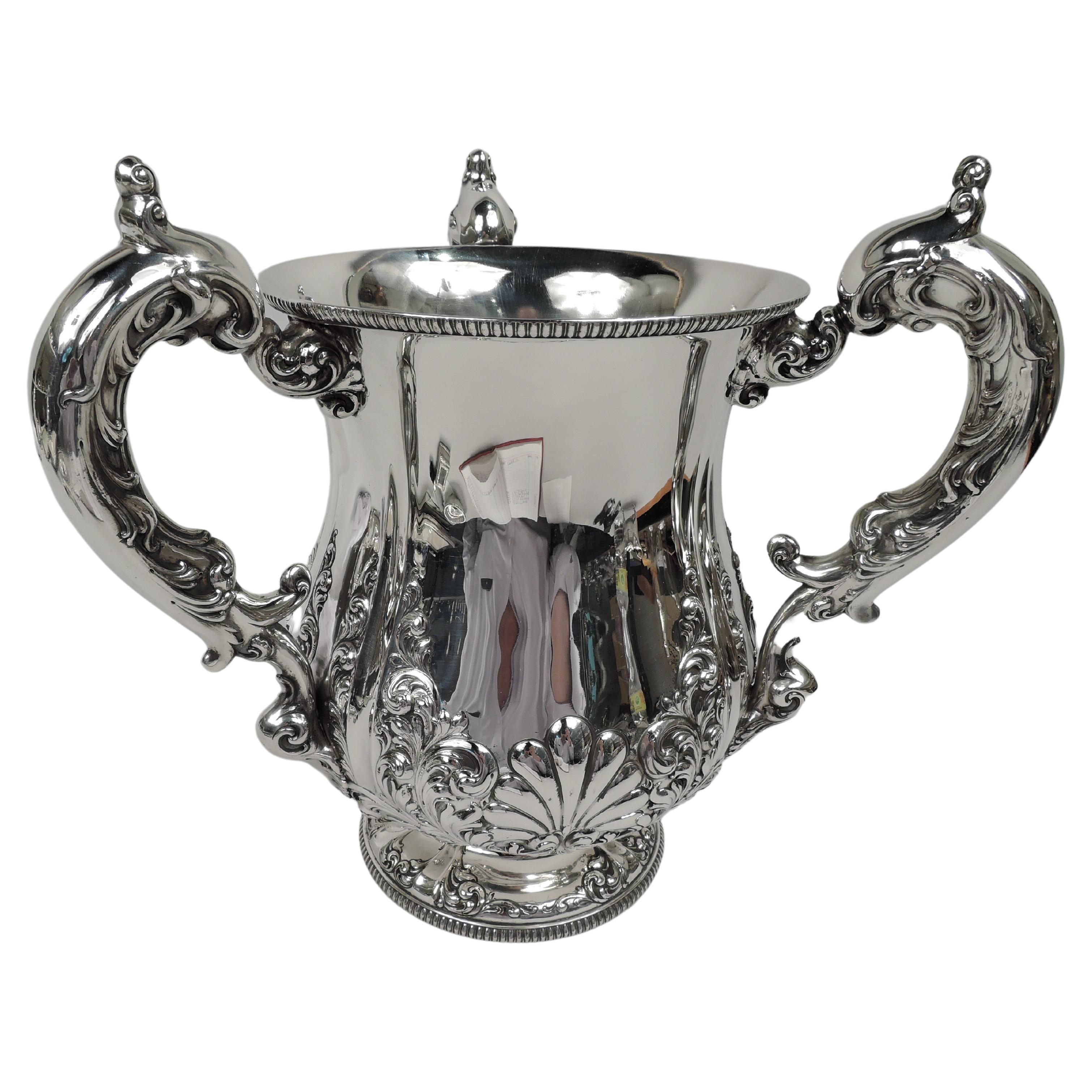 Antique English Georgian Sterling Silver Loving Cup at 1stDibs