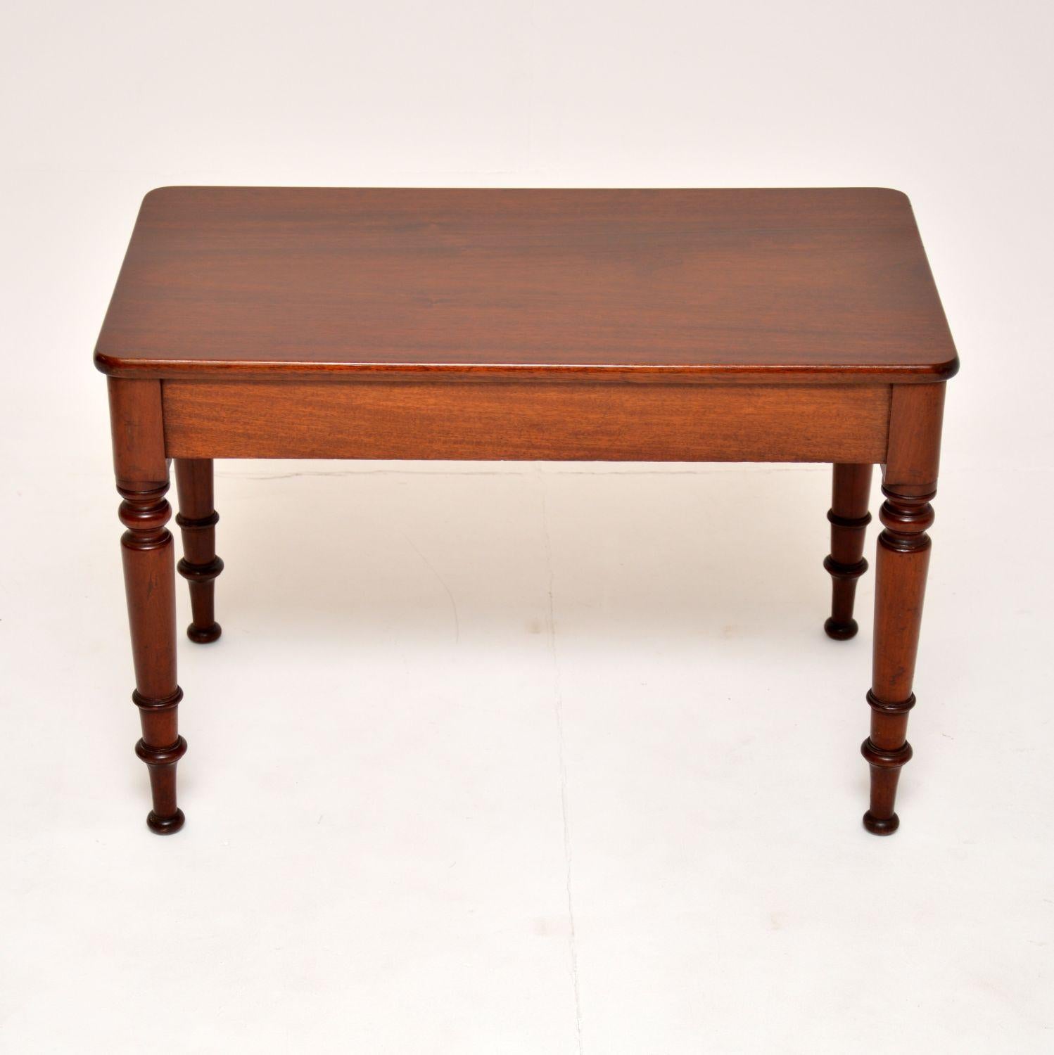 Antique Victorian Coffee Table / Stool For Sale at 1stDibs | victorian ...
