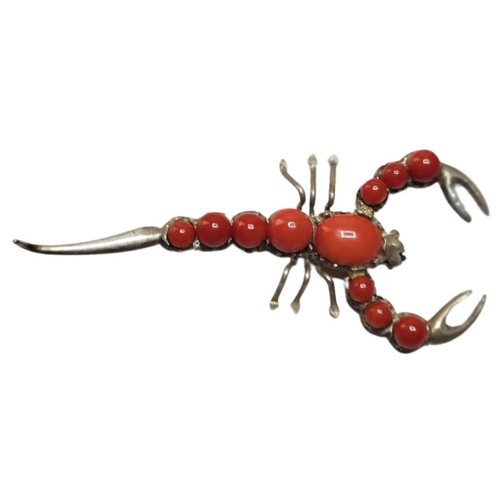 Antique Victorian Garnet Moon Crescent Brooch Gold, circa 1880 For Sale ...