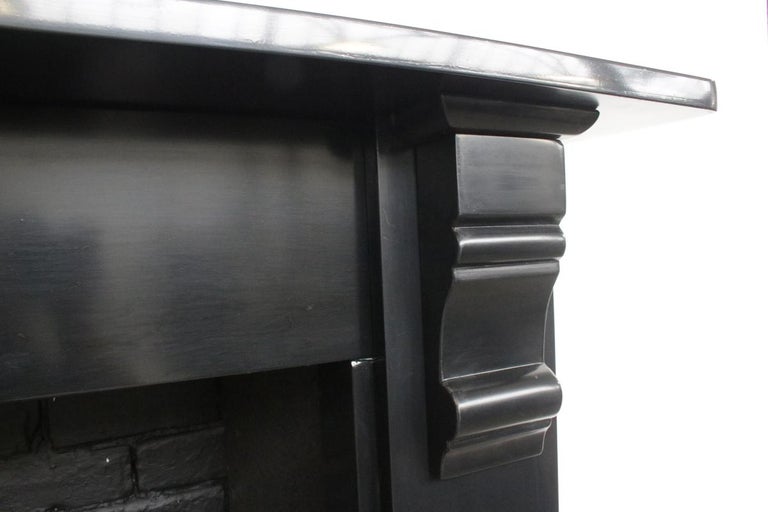 Antique Victorian Corbeled Slate Surround at 1stDibs
