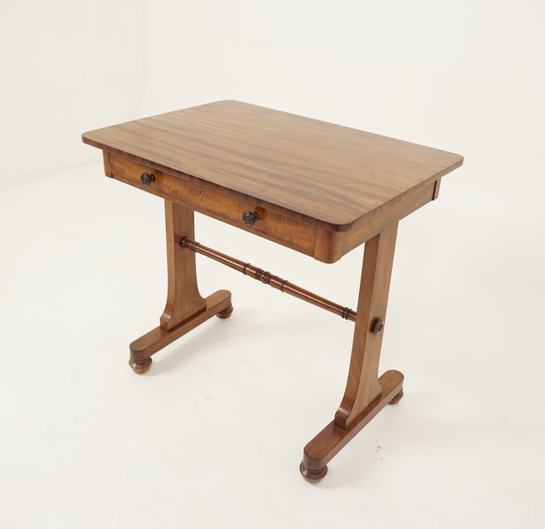 Antique Victorian Desk, Walnut Writing Table, Scotland 1870, B2723 at ...