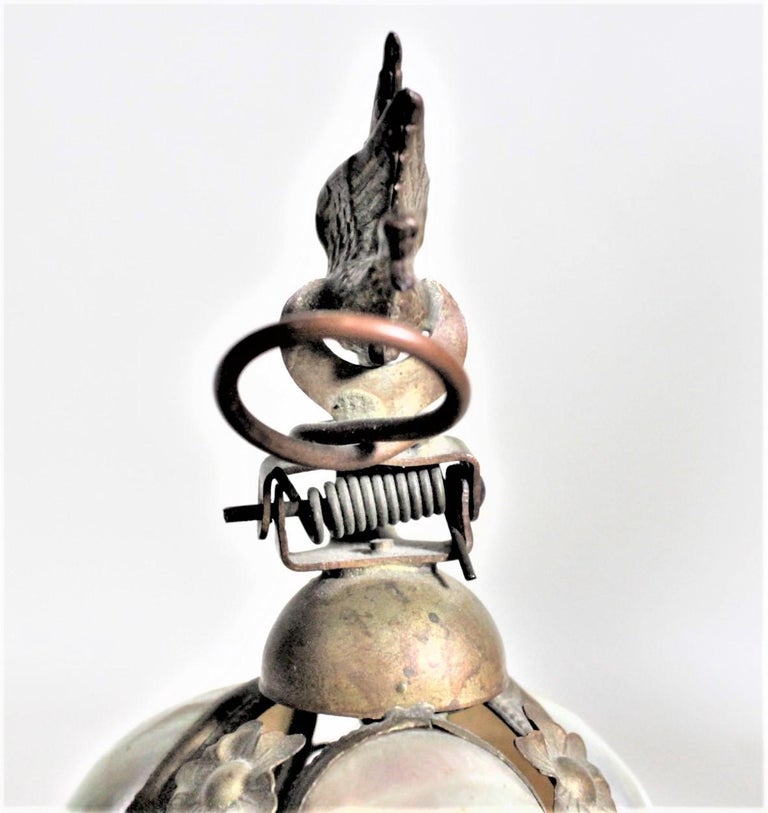 Antique Victorian Dinner Bell with a Figural Bird Handle and Set Shells ...