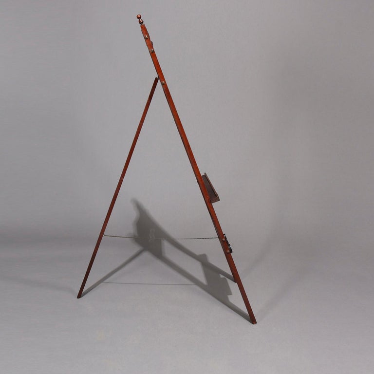 Antique Victorian Eastlake Stick and Ball Carved Walnut Art Display ...