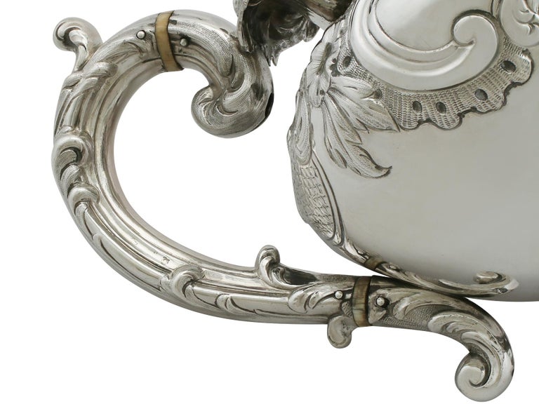 Antique Victorian English Sterling Silver Teapot at 1stDibs | antique ...