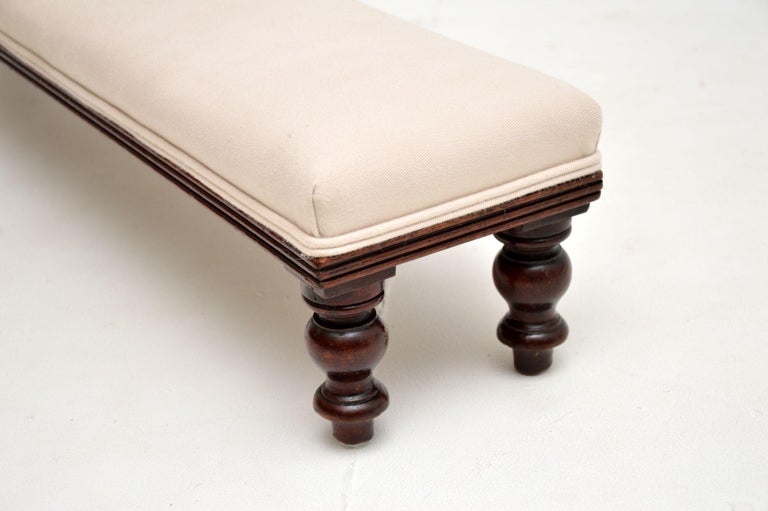 Antique Victorian Foot Stool For Sale at 1stDibs