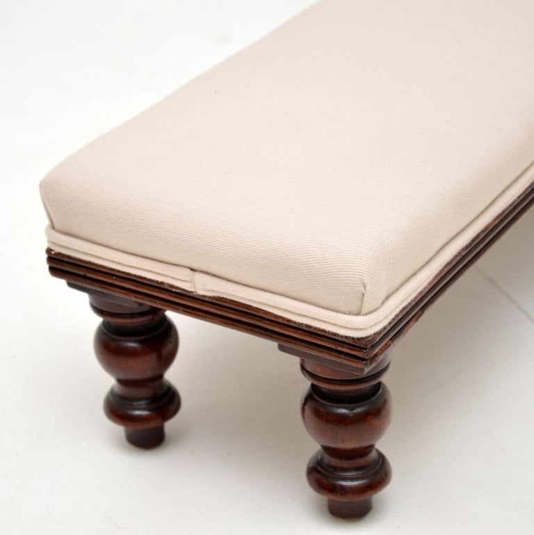 Antique Victorian Foot Stool For Sale at 1stDibs
