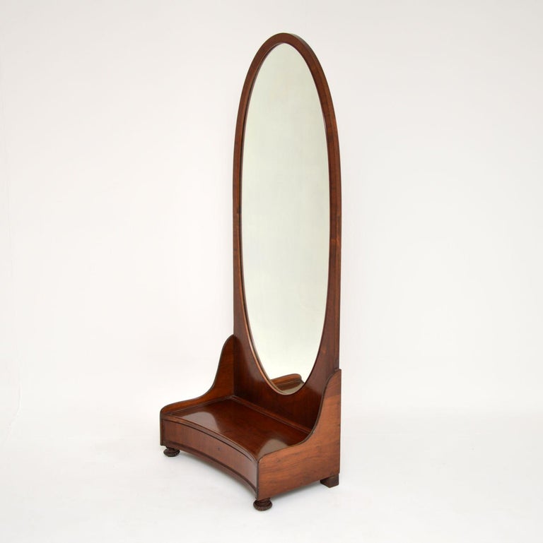 Antique Victorian Free Standing Mirror at 1stDibs | victorian floor mirror