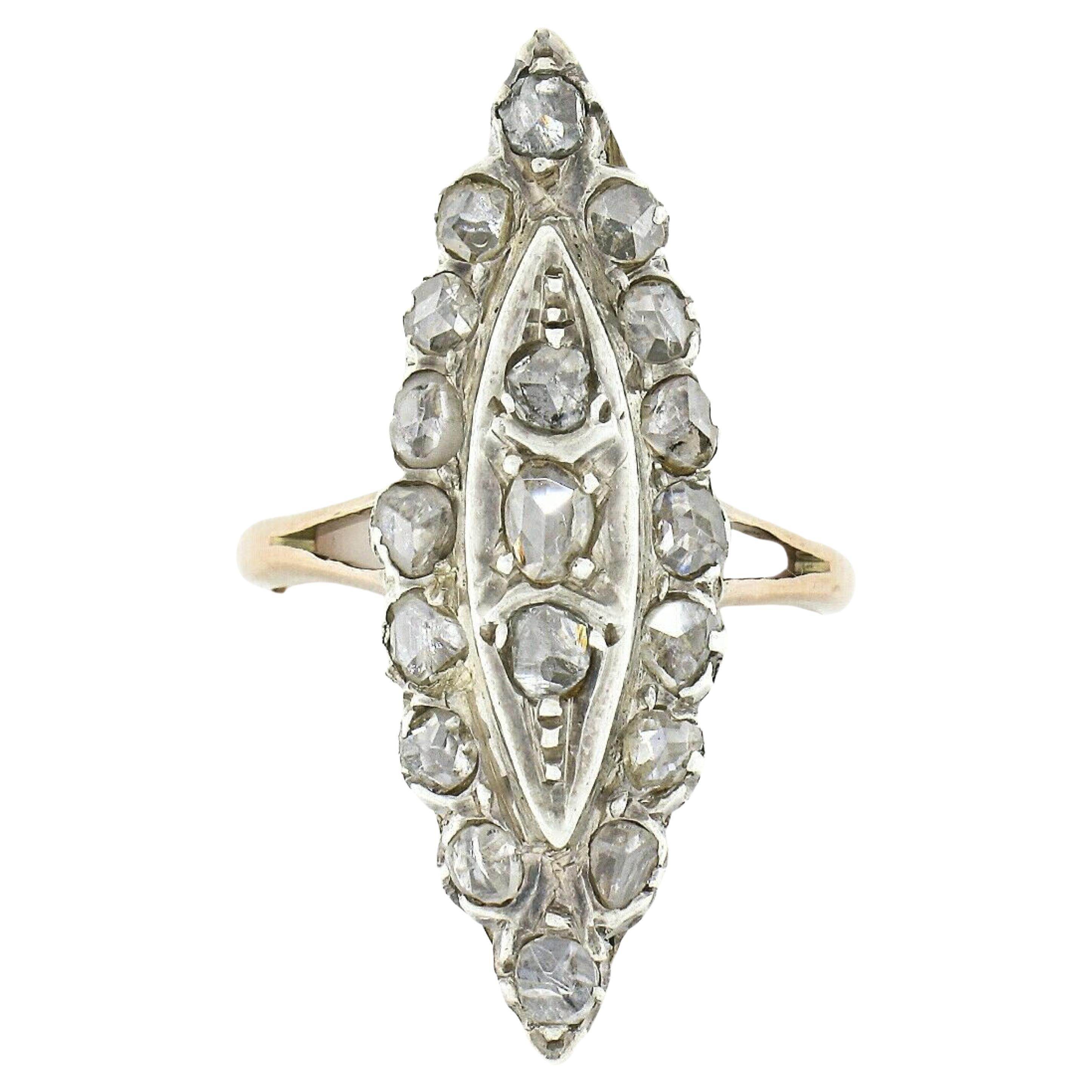 Antique French Long Diamond Ring at 1stDibs | antique french rings ...