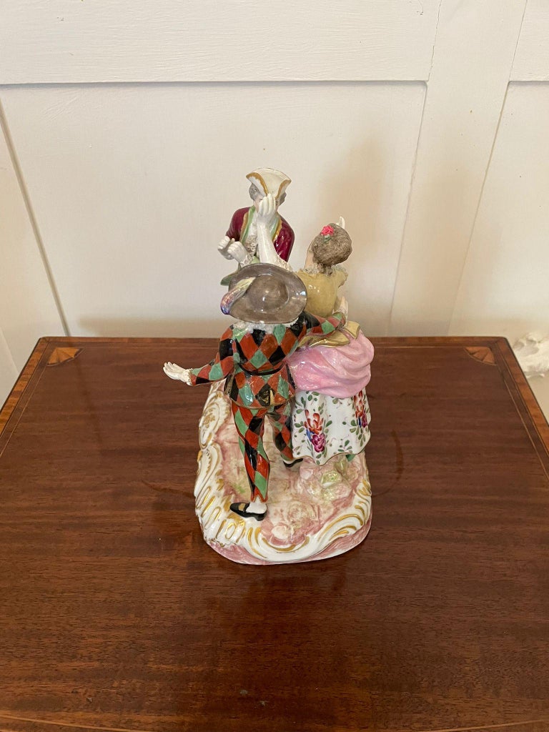 Antique Victorian French Porcelain Figural Group by Eugene Clauss of ...