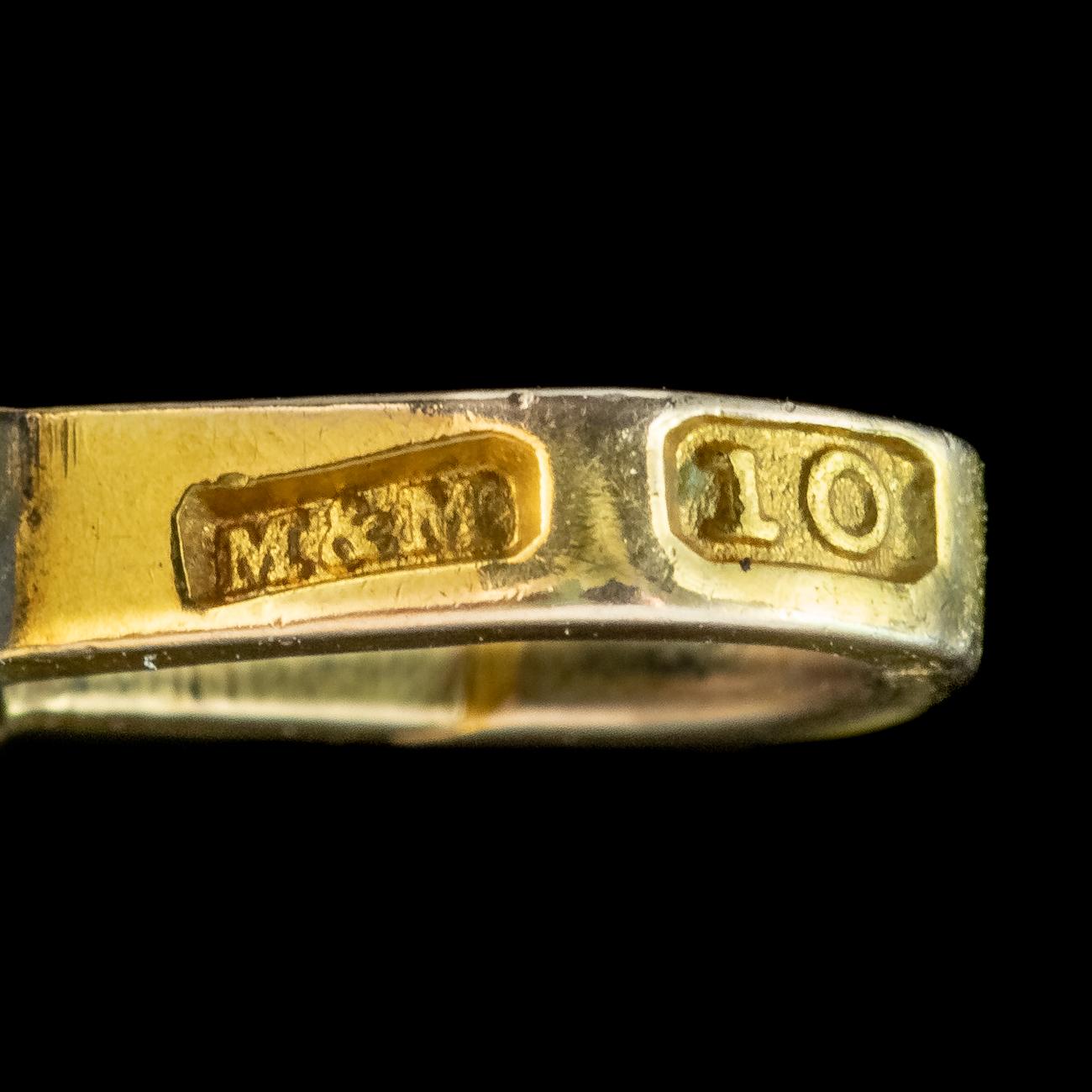 Antique Victorian Guard Chain Necklace in 10 Carat Gold For Sale at 1stDibs