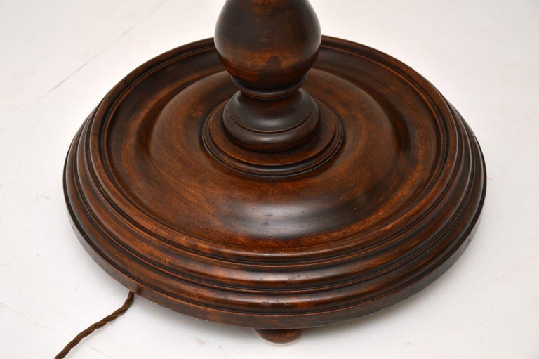Antique Victorian Mahogany Lamp at 1stDibs | antique victorian floor ...