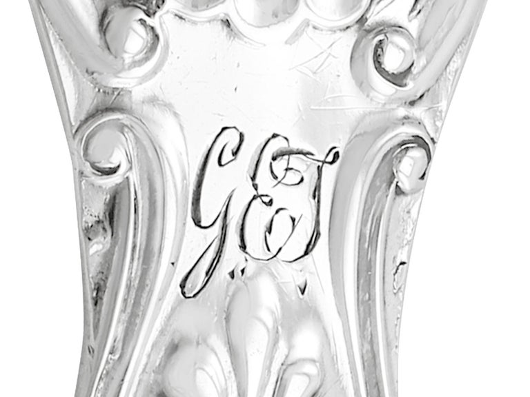 Antique Victorian Newcastle Sterling Silver Runcible Spoons For Sale at ...