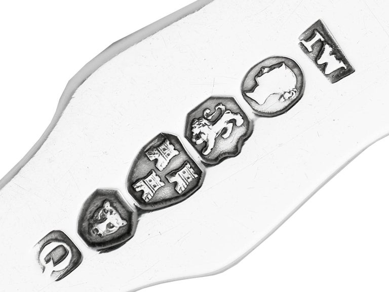 Antique Victorian Newcastle Sterling Silver Runcible Spoons For Sale at ...