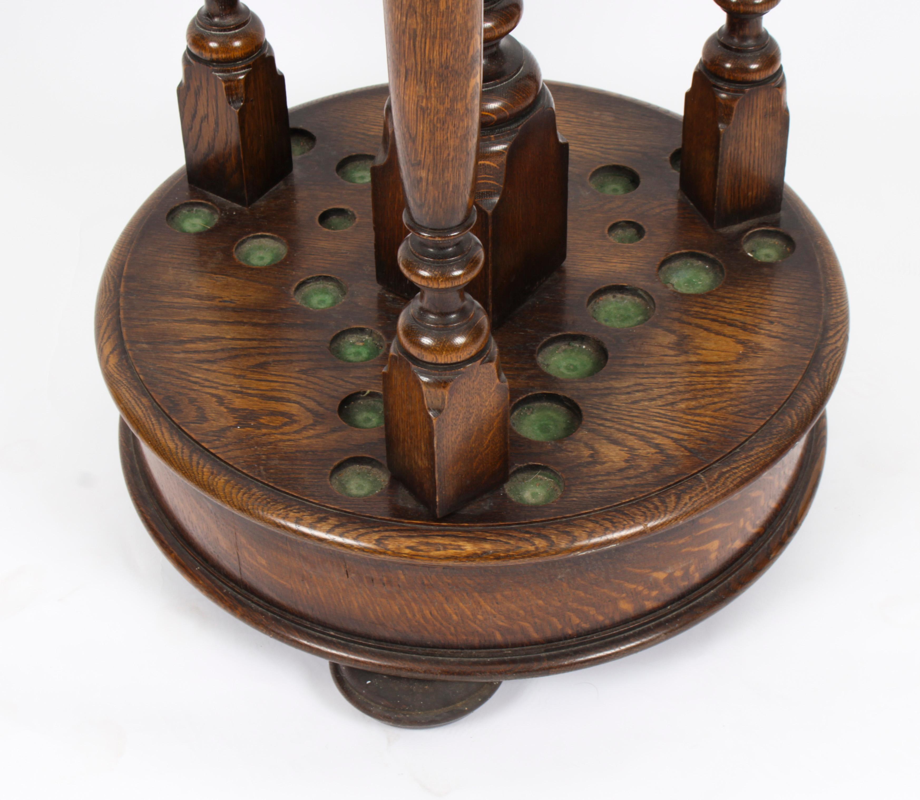 Antique Victorian Oak Snooker Score Board by Orme and Sons 19th C at ...