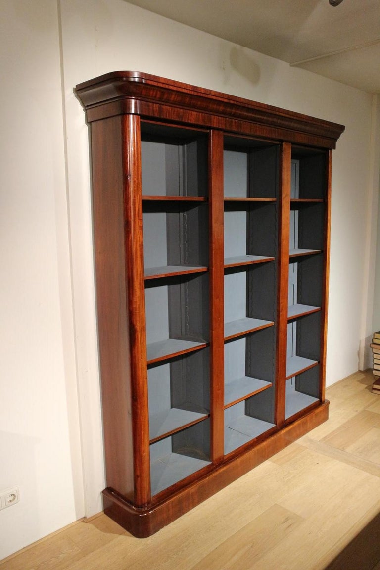Antique Victorian open bookcase at 1stDibs