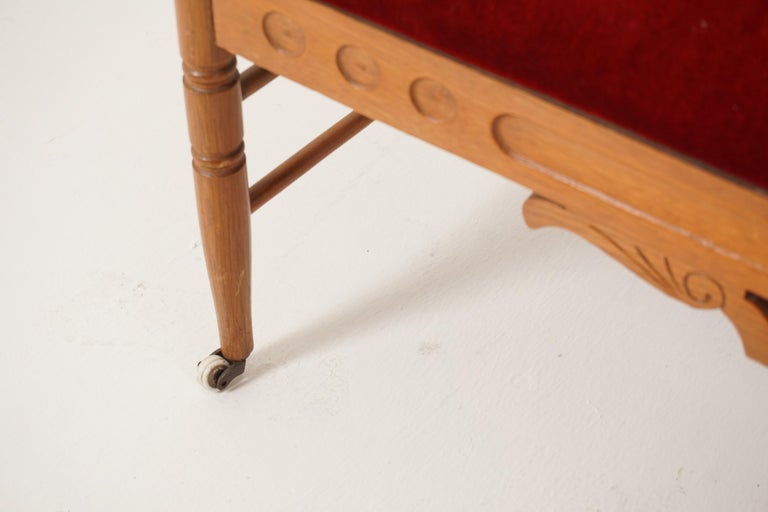 Antique Victorian Parlour Set, Carved Oak, Eastlake, American, 1890 ...