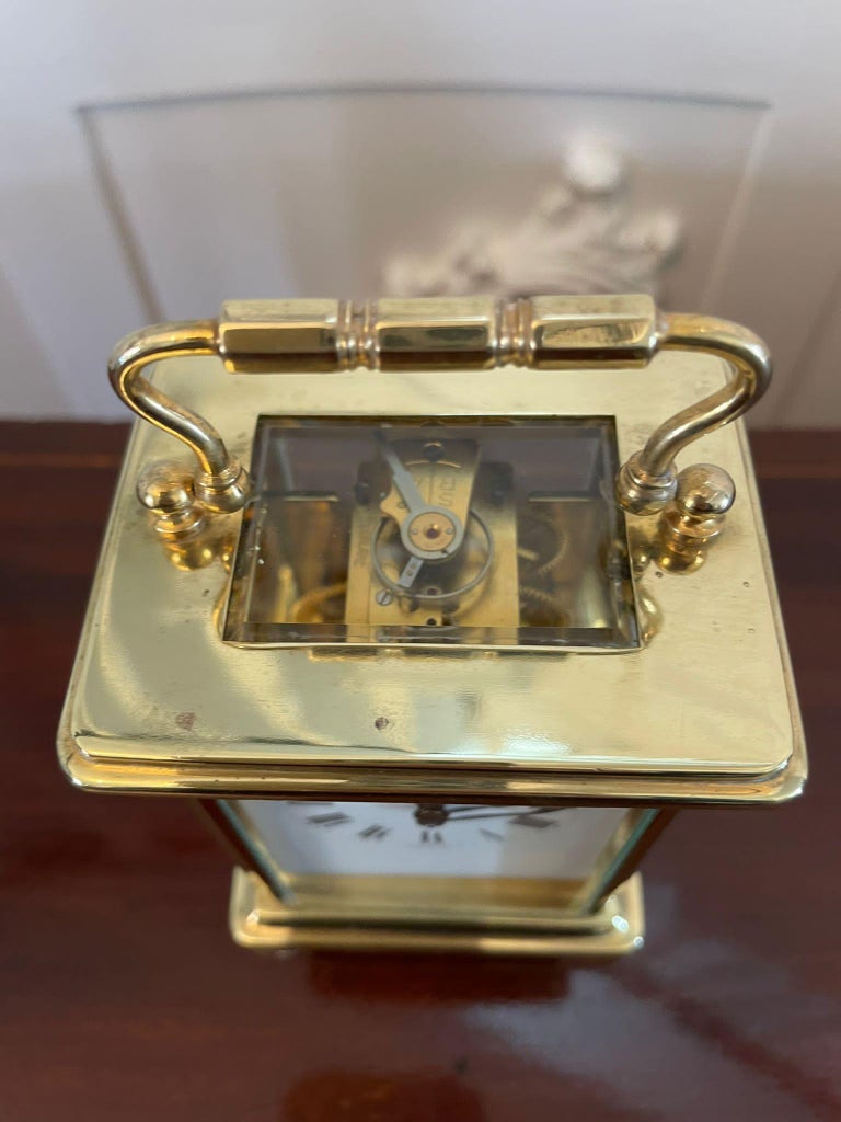 Antique Victorian Quality Brass Carriage Clock at 1stDibs