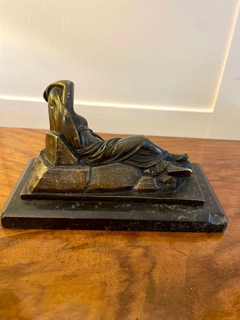 Antique Victorian Quality Bronze Figure For Sale at 1stDibs