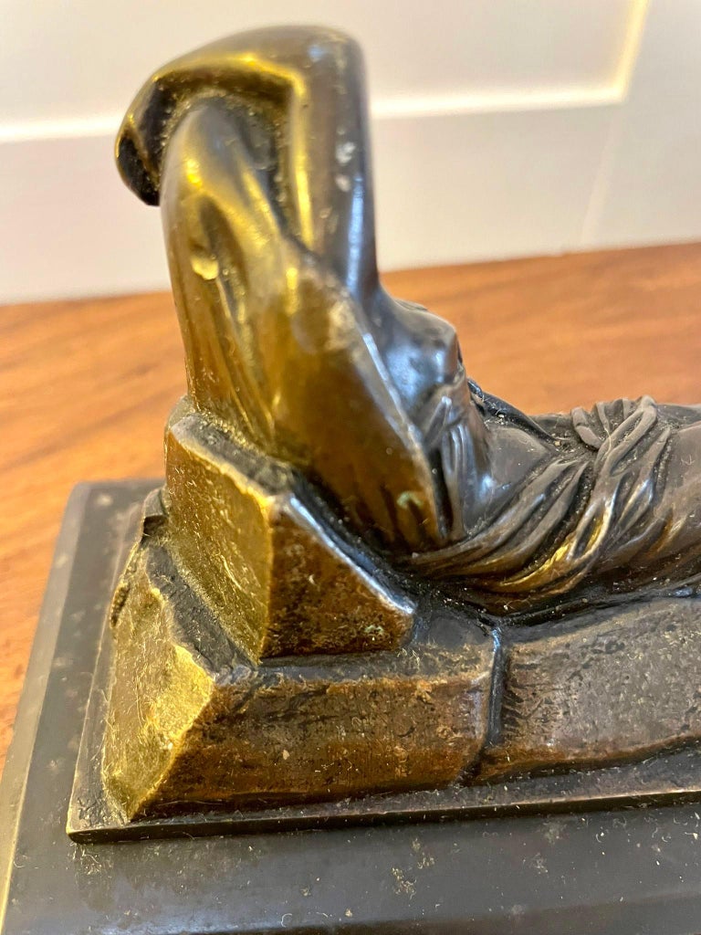Antique Victorian Quality Bronze Figure For Sale at 1stDibs