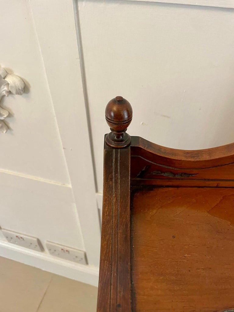 Antique Victorian Quality Carved Walnut Coal Box For Sale at 1stDibs