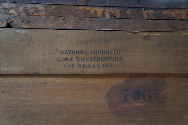 Antique Victorian Quartersawn Oak Serpentine Oxbow Chest Dresser and ...