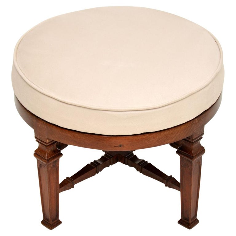Antique Victorian Revolving Stool For Sale at 1stDibs