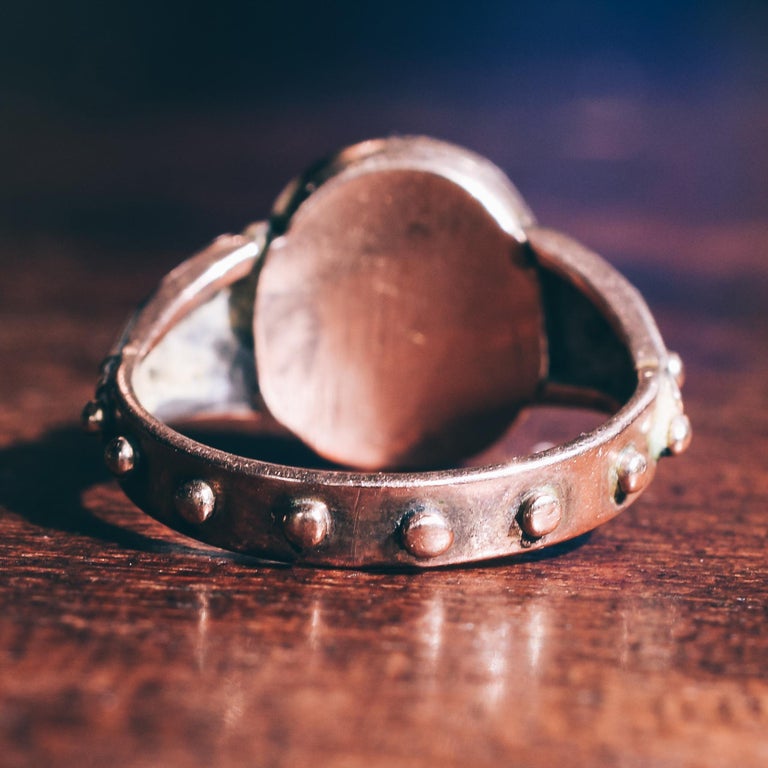 Antique Victorian Sardonyx Rosary Poison Ring at 1stDibs | poison rings ...