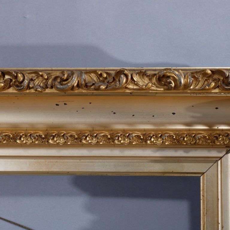 Antique Victorian Scroll and Foliate Giltwood Art Frame, circa 1890 at ...