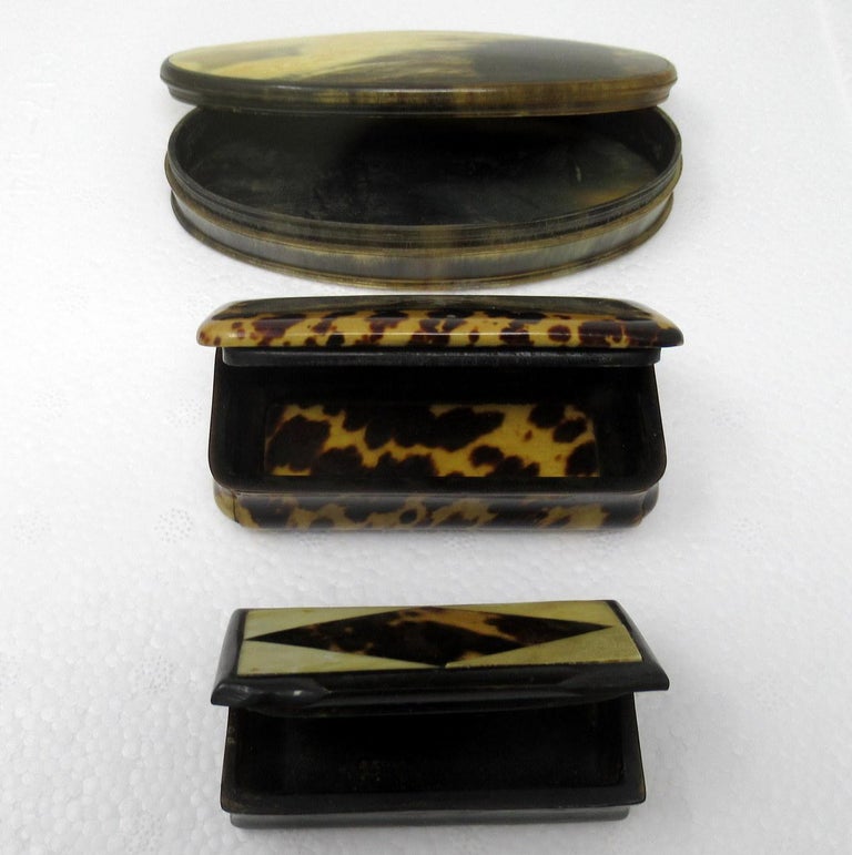 Antique Victorian Silver Card Case Trinket and Snuff Box Regency Grand ...