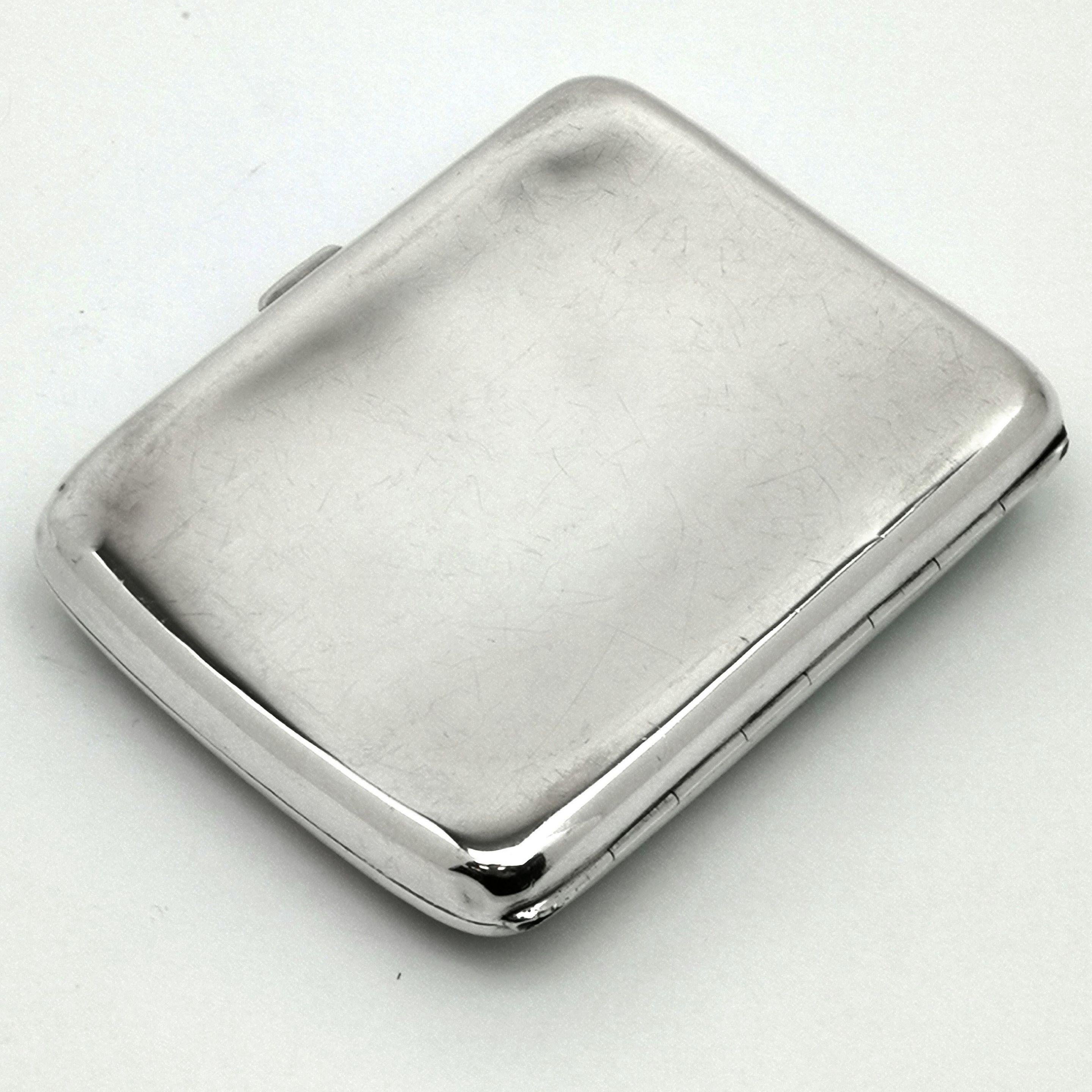 Antique Victorian Silver and Enamel Cigarette Case, Windsor Castle ...
