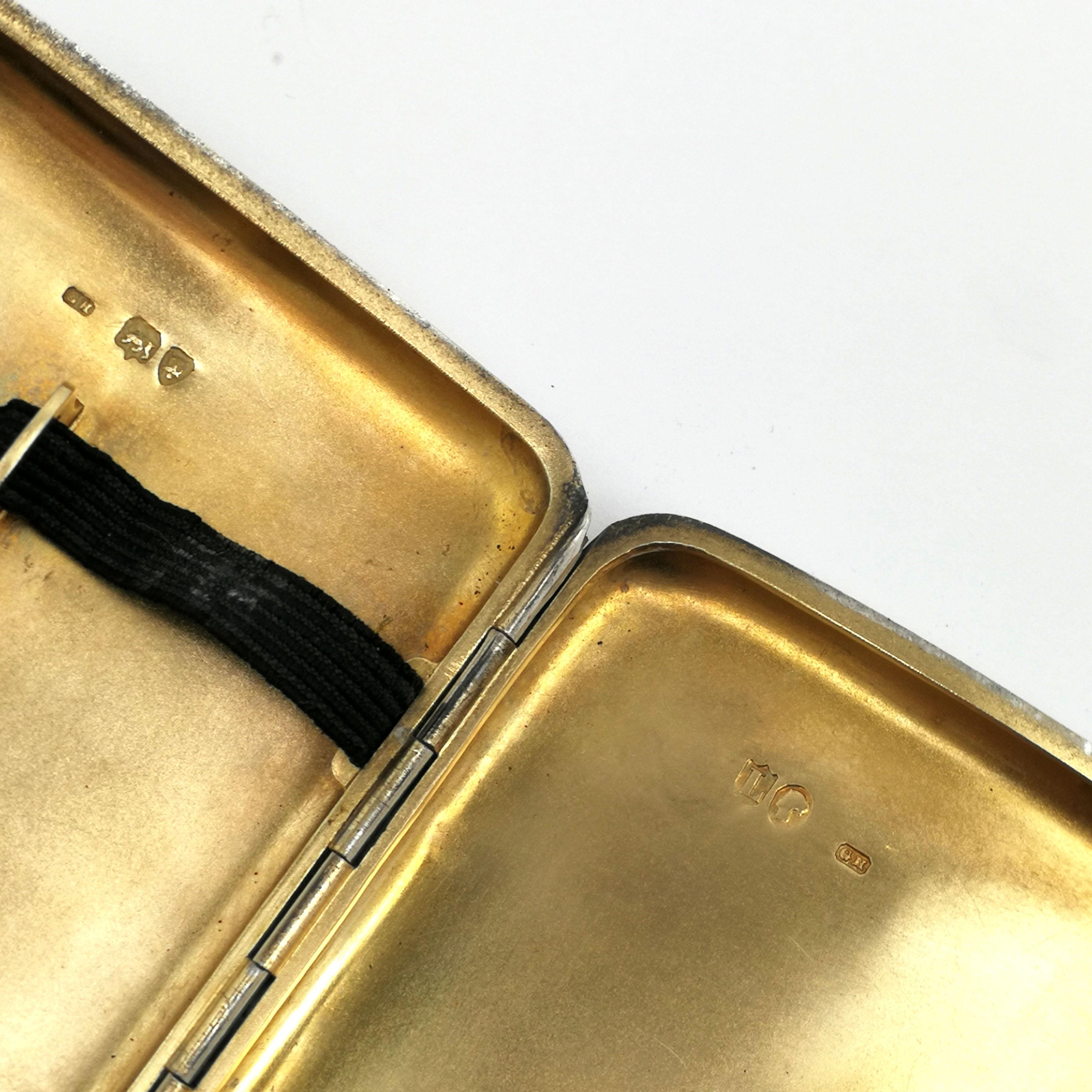 Antique Victorian Silver and Enamel Cigarette Case, Windsor Castle ...
