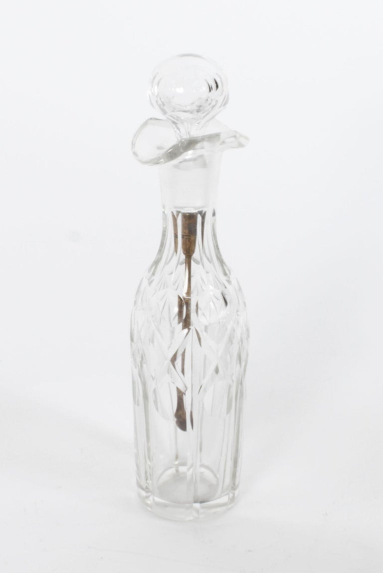 Antique Victorian Silver Plated 6 Bottle Cruet Set, 19th Century For ...